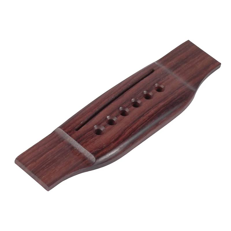 Acoustic Guitar Bridge, Indian Rosewood | Reverb