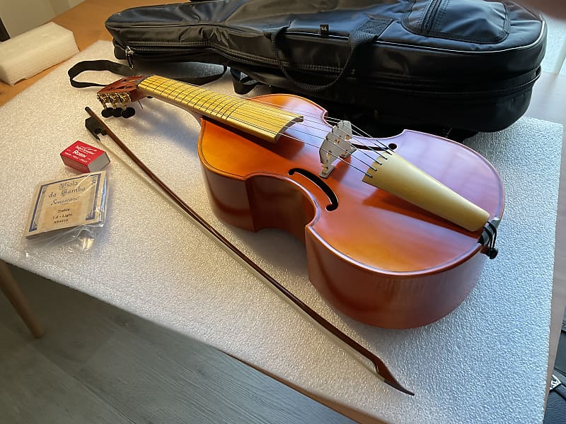 SONG Treble Viola da Gamba, fretted, 14.5” scale, Treble Viol | Reverb