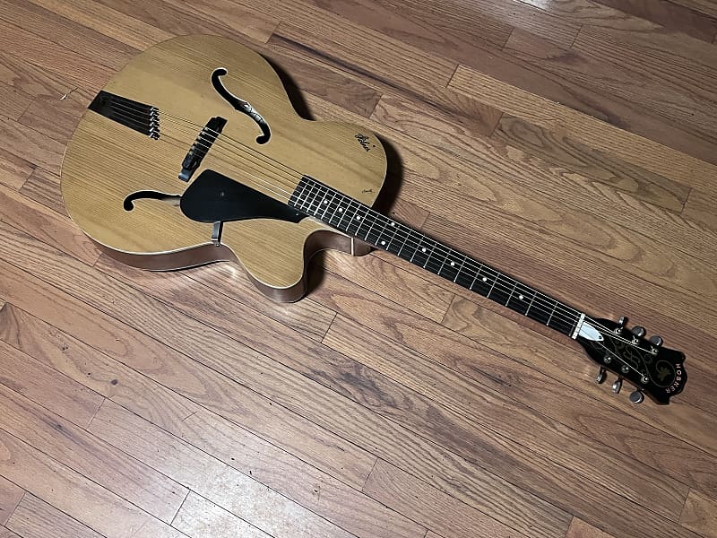 Hobner A265 archtop acoustic guitar | Reverb