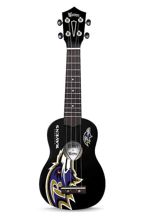 Woodrow Baltimore Ravens Ukulele | Reverb