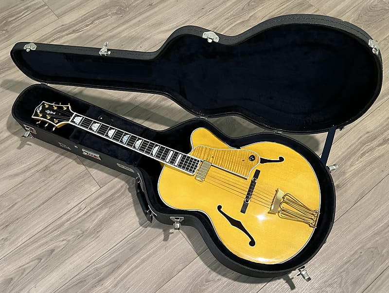 2008 J Triggs Archtop in Vintage Yellow w/OHSC! | Reverb