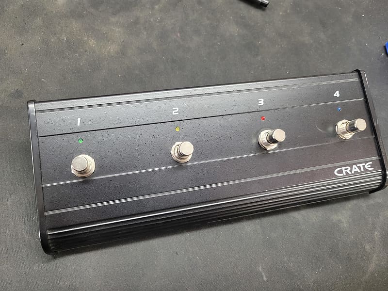 Crate BV BVFS4 4 Button Channel Foot Switch Pedal BV150 BV300 | Reverb