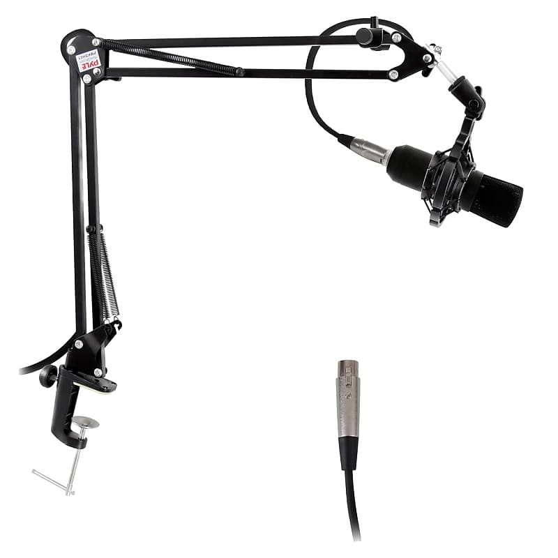 Suspension Microphone Boom Stand, Simple Clamp-Style | Reverb