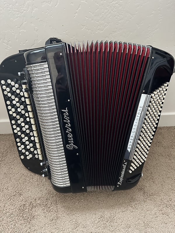 Guerrini Professional 4 1972 - Black | Reverb