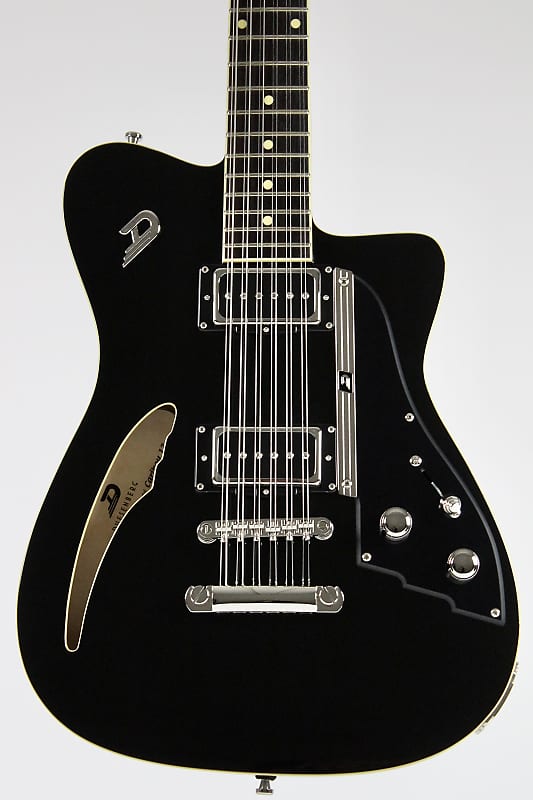 Duesenberg Caribou 12 String Electric Guitar - Black 2022 | Reverb