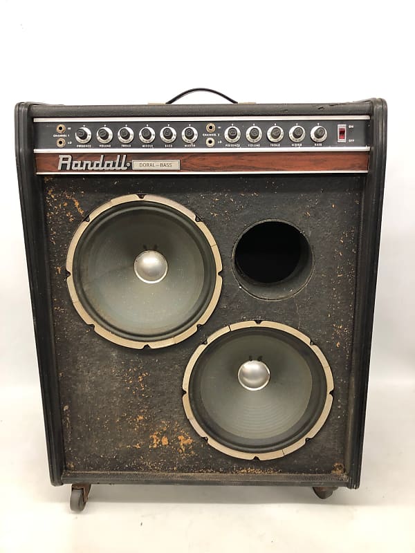 Randall Doral Bass Amplifier 212 - 1970's | Reverb