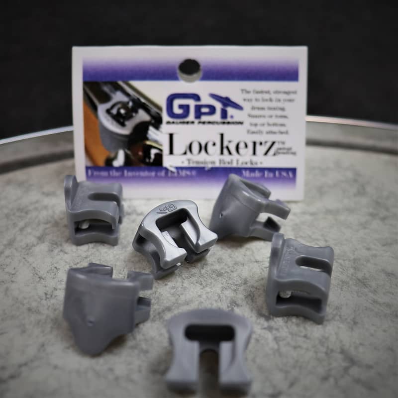 Gauger Percussion Lockerz 6-Pack Drum Tension Rod Locks - | Reverb