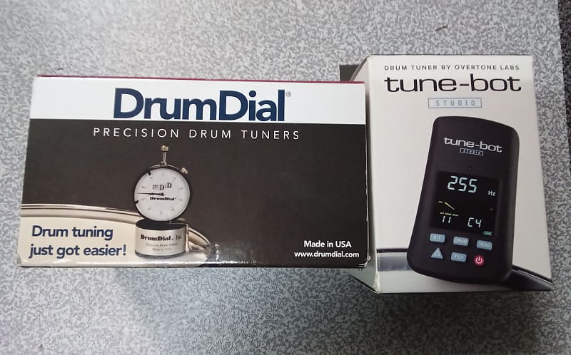DrumDial and Tune Bot Studio Drum Tuning Tools bundle Barely | Reverb