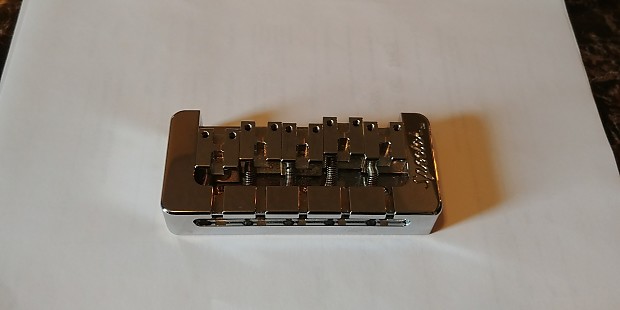 Spector USA 5 String Bass Bridge Chrome | Reverb