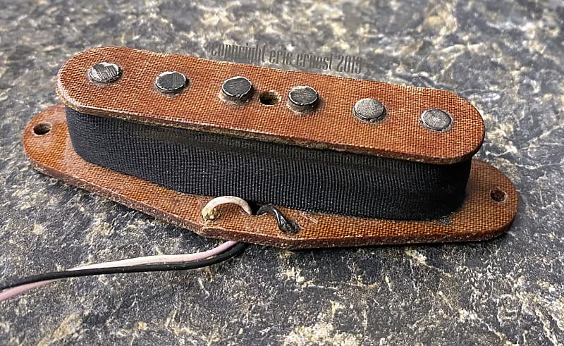 Original Mighty Mite Van Halen Frankenstrat EVH Style pickup | Reverb