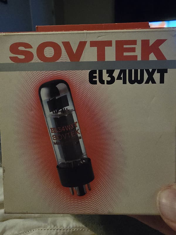 Sovtek EL34 WXT Tubes Early 2000's | Reverb
