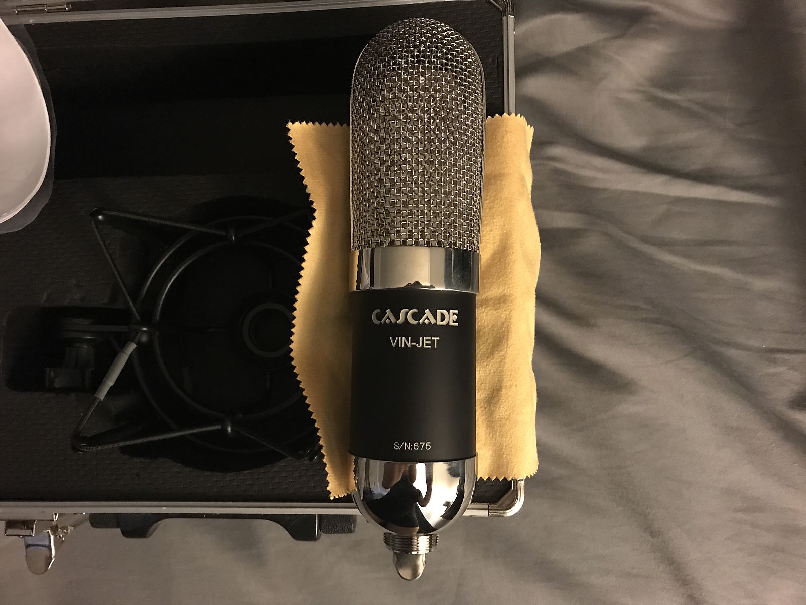 Cascade Vin-Jet Long Ribbon Mic w/ Lundahl Transformer | Reverb UK