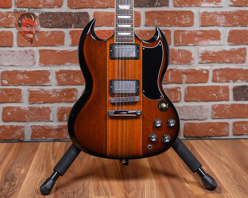 Gibson SG 12-String Neck-Through Vintage Sunburst 2016 w/OHSC | Reverb