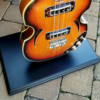 Kimberly Beatle bass/ CATEYE 60s early 70s - Sunburst | Reverb