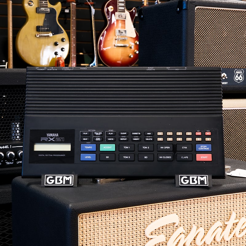 Yamaha RX-21 Digital Rhythm Programmer w/ Power Supply (Very | Reverb