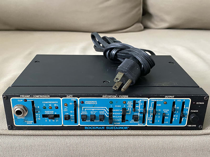 Tom Scholz Rockman Sustainor Mini Rack Unit Module 1987 Model | Reverb