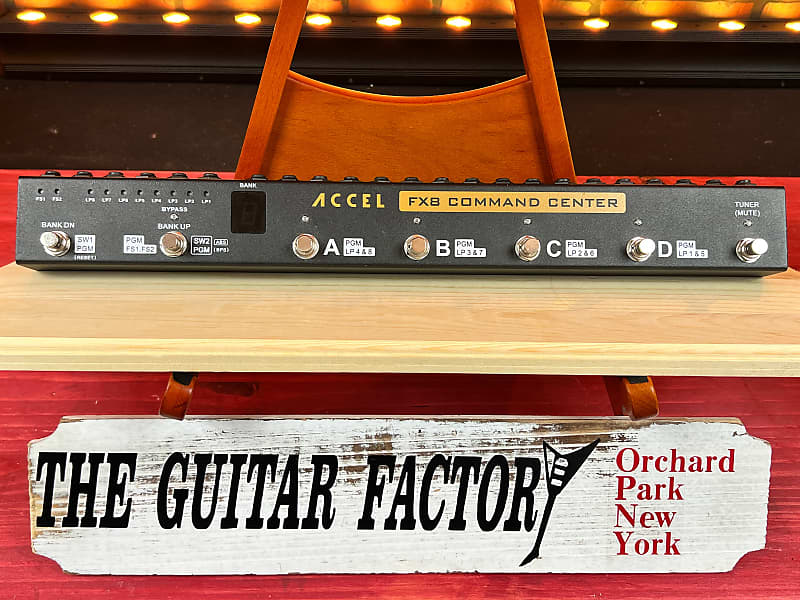 Accel FX8 Command Center 8 Loop Switcher Pedal w/ One Spot | Reverb