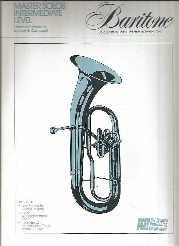 Master Solos for Baritone - Intermediate Level w/CD | Reverb