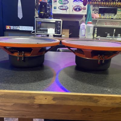 JBL D120F 12" early 70s - Orange frame | Reverb