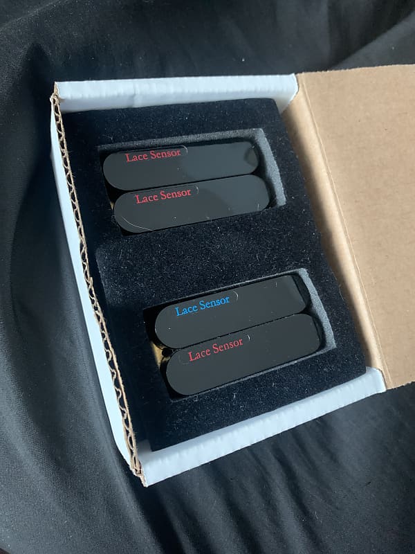 Lace Sensor Pickups Humbuckers Black | Reverb
