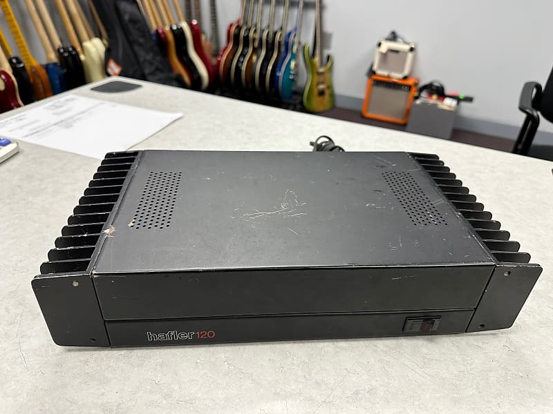 Hafler DH-120 Stereo Mosfet Power Amp in good condition | Reverb