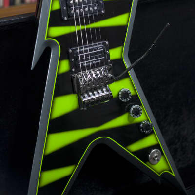 Dean Dime Razorback Slime Bumblebee 2007 - Slime Green | Reverb