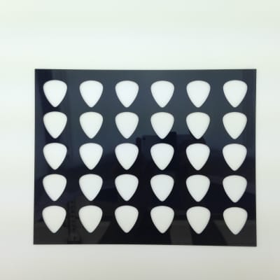 Plectrum Spectrum™ 8" x 10" Black Guitar Pick Display Insert | Reverb