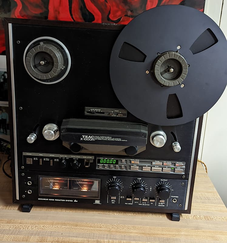 TEAC X-1000R - rare all black - excellent condition, | Reverb