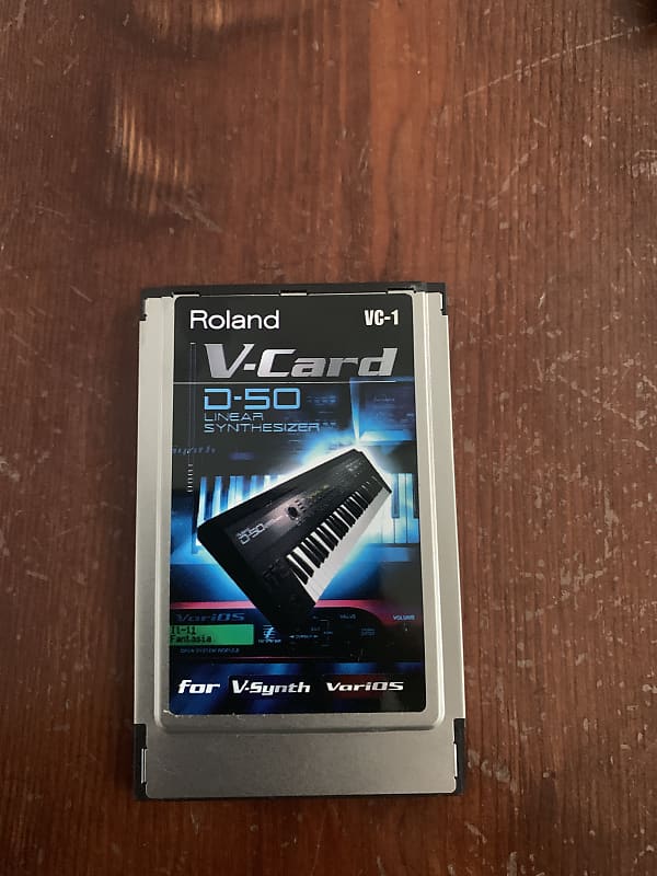 Roland V-Synth VC-1 V-Card (expansion card) D-50 | Reverb