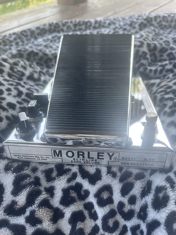 Morley Slimline Vol/echo 1980s - Chrome | Reverb