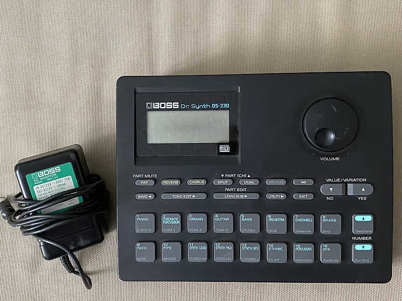 Boss DS-330 Dr Synth Sound Module / General MIDI + new | Reverb