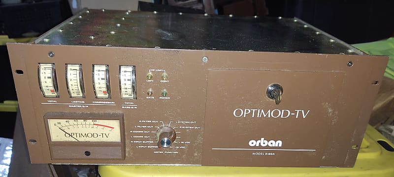 Orban 8180A Optimod TV Audio processor limiter compressor | Reverb