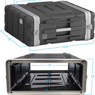 AxcessAbles ABS4U19 4U 19-Inch Depth Portable Equipment Rack | Reverb