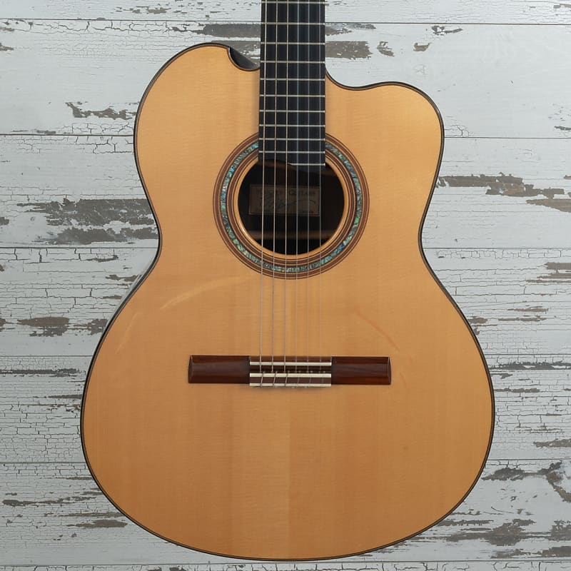Manzer Nylon-String 2007 - Brazilian Rosewood | Reverb
