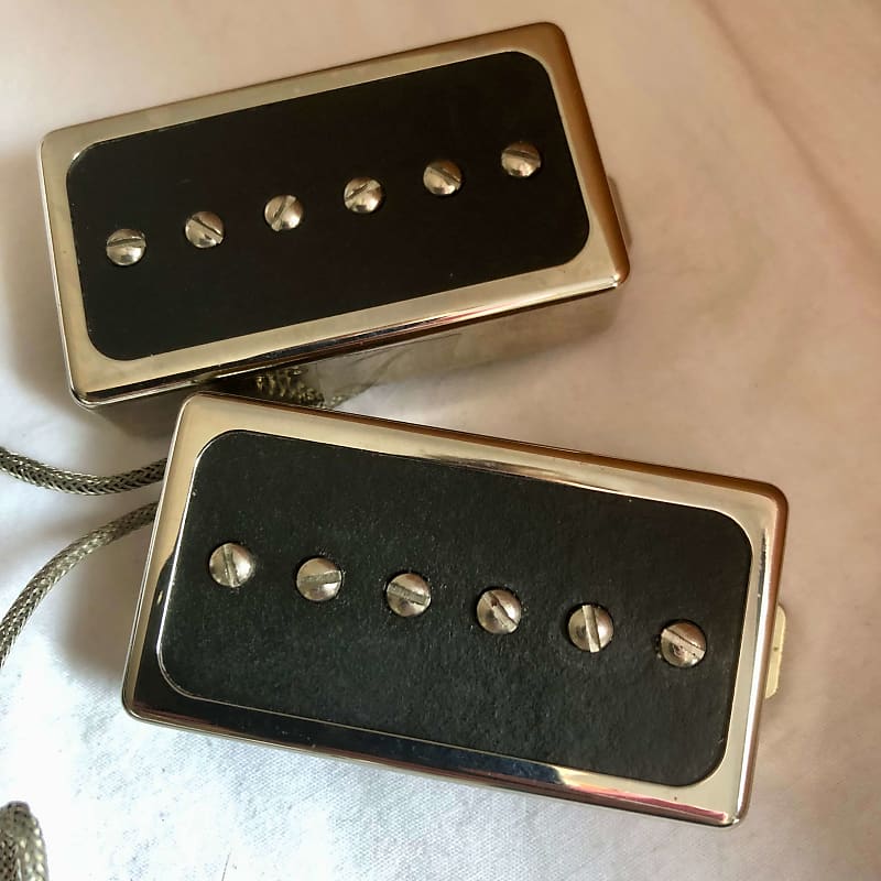 Lollar Novel 90 | HB-sized P90 set 2021 - Chrome | Reverb