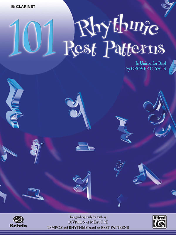 101 Rhythmic Rest Patterns Clarinet | Reverb