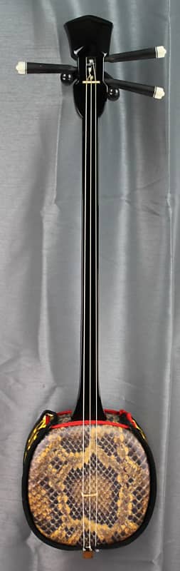 Shamisen Traditionnal Instrument Okinawan - Serpent - japan | Reverb