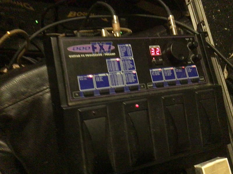 Dod harman int. Fx7 guitar digital fx processor & preamp - | Reverb