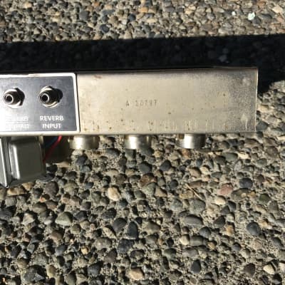 Fender Deluxe Reverb Chassis 1965 Blackface | Reverb