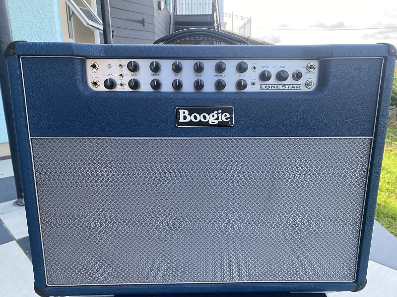 Mesa Boogie Lone Star 2X12 COMBO Mid 2000 - Blue Vinyl | Reverb UK