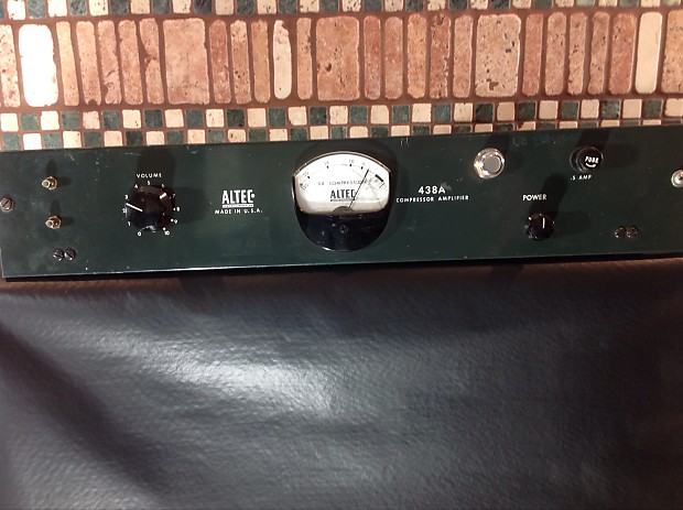 Altec 438A Compressor circa early 60's Altec Greeen | Reverb