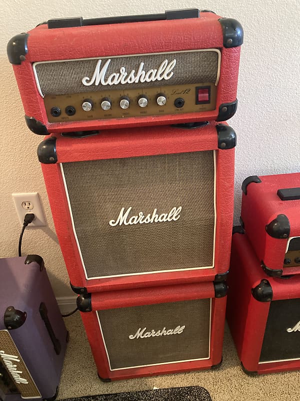 RED Marshall Mini Stack Lead 12 1990’s | Reverb