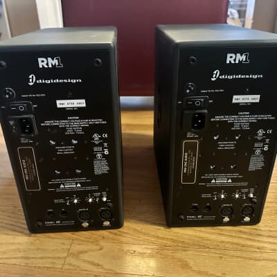 Avid Digidesign RM1 Active Studio Monitors Made by PMC RM-1 | Reverb