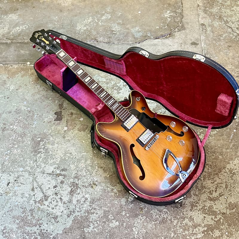 Guild SF-4 Starfire IV 1979 - Sunburst original vintage | Reverb UK