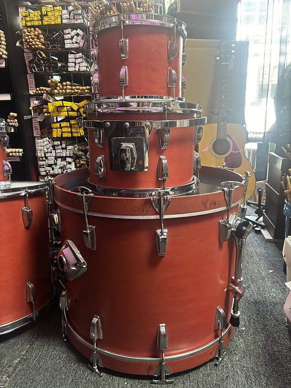5 Piece Custom Drum Set (Keller Shells)(Ludwig Hardware) | Reverb
