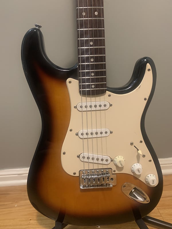 Fender Squier Stratocaster Electric Guitar | Reverb