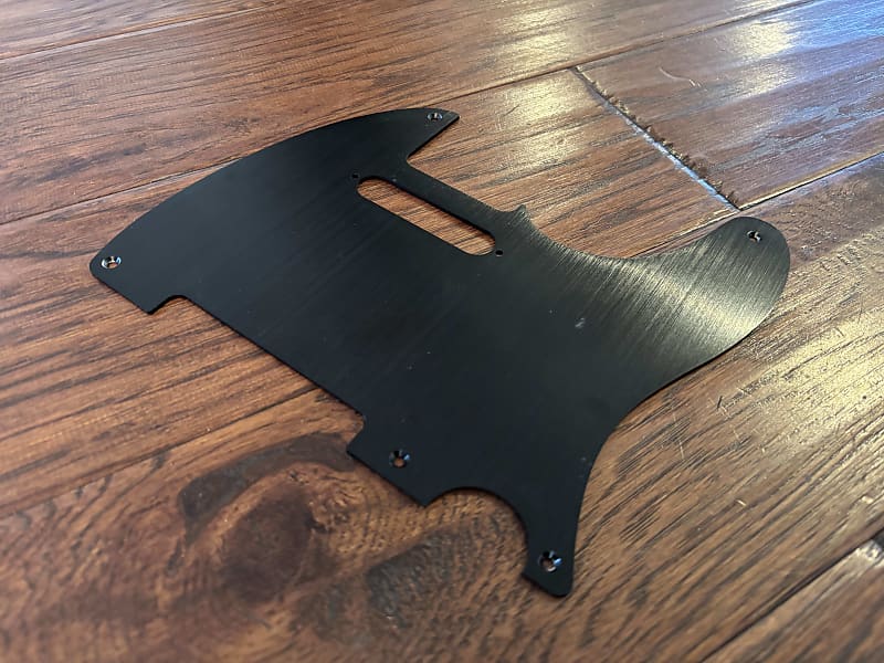 Black Anodized Aluminum Telecaster Pickguard | Reverb