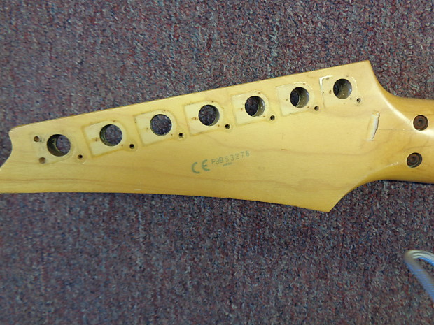 Ibanez 7 String Guitar Neck Natural | Reverb