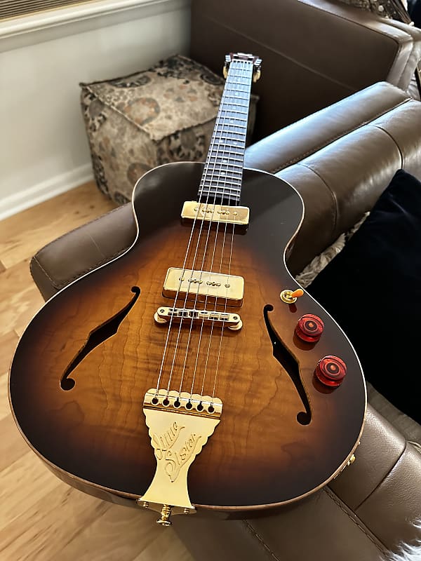 B&G Little Sister Crossroads 2023 - Non-cutaway Sunburst | Reverb