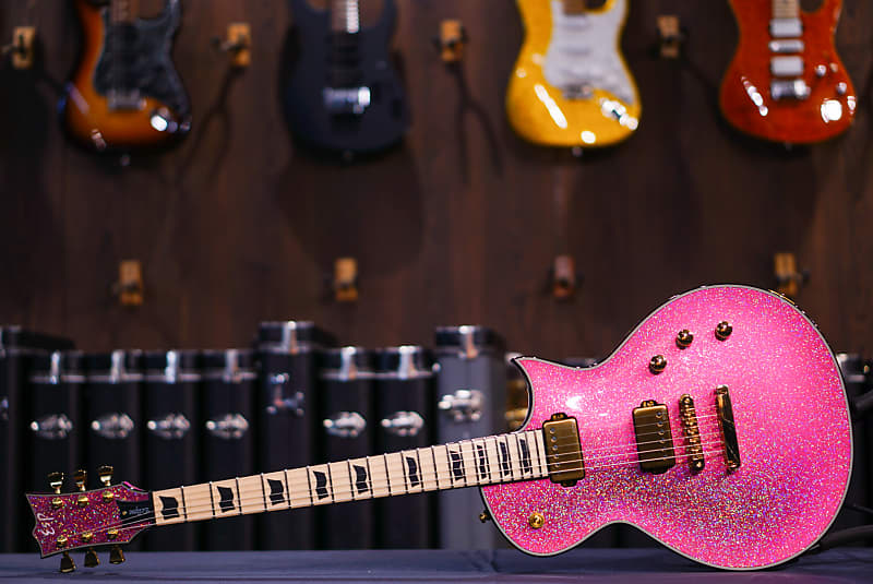 ESP Original Eclipse Twinkle Pink hiendguitar special run | Reverb
